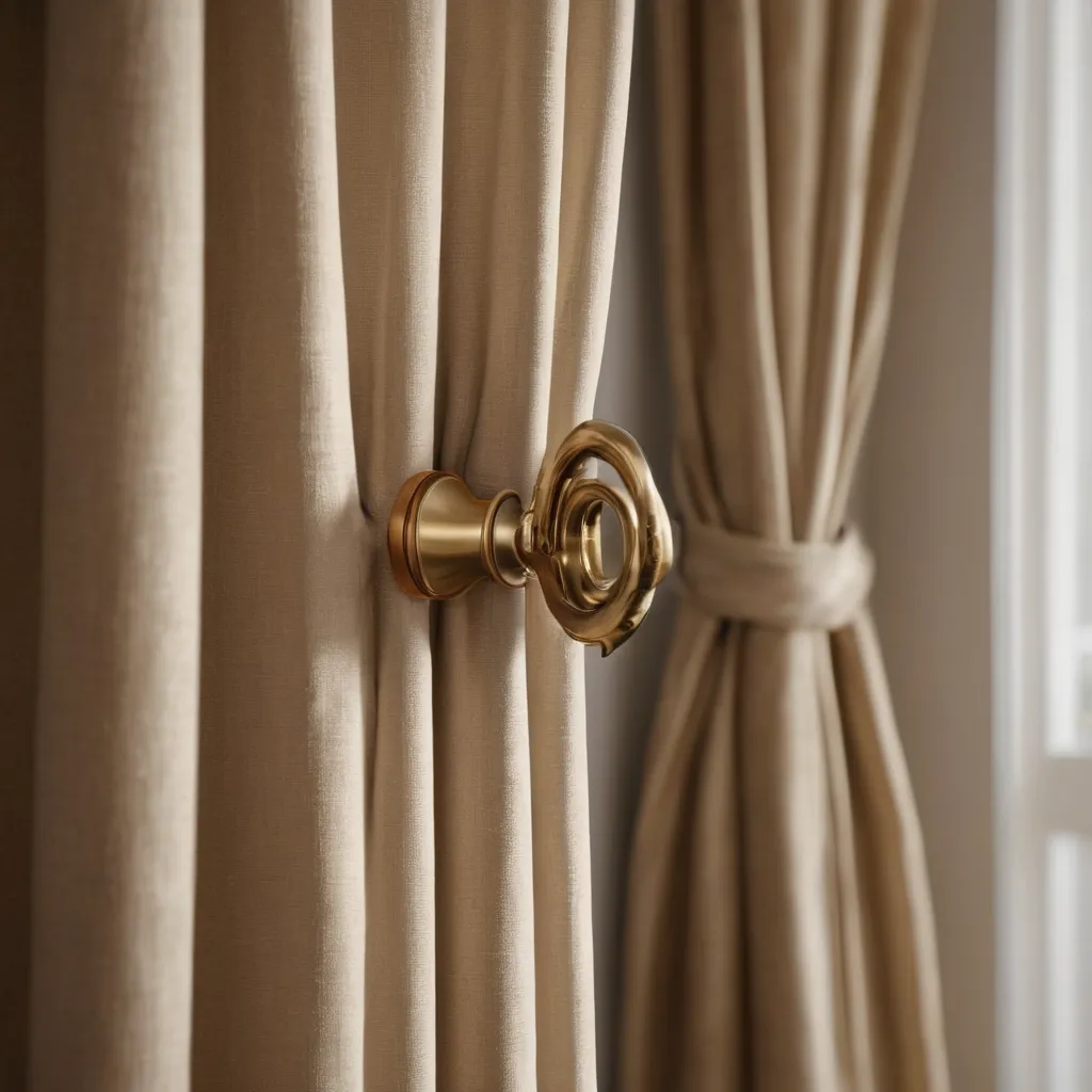 Brass Curtain Hooks: A Stylish Interior Solution