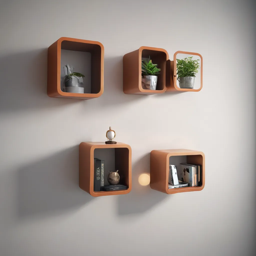 Discovering the Many Uses of Wall Mounted Cube Shelves