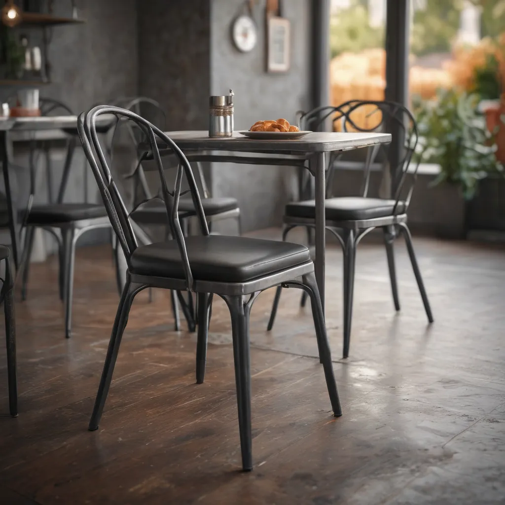 Exploring the Style and Function of Metal Café Chairs